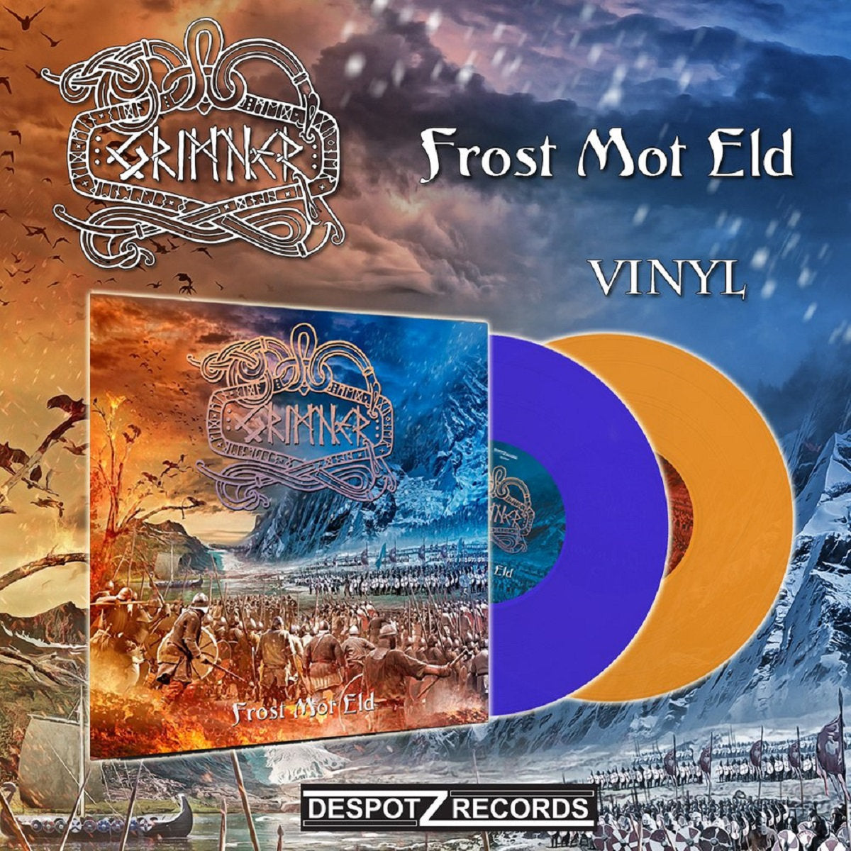 Grimner - Frost Mot Eld (2xLP) (vinyl) - Despotz Records - Metal ...